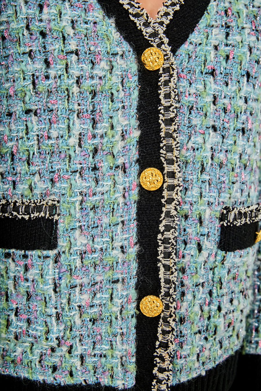 Premium Boucle Cardigan – Endless Rose