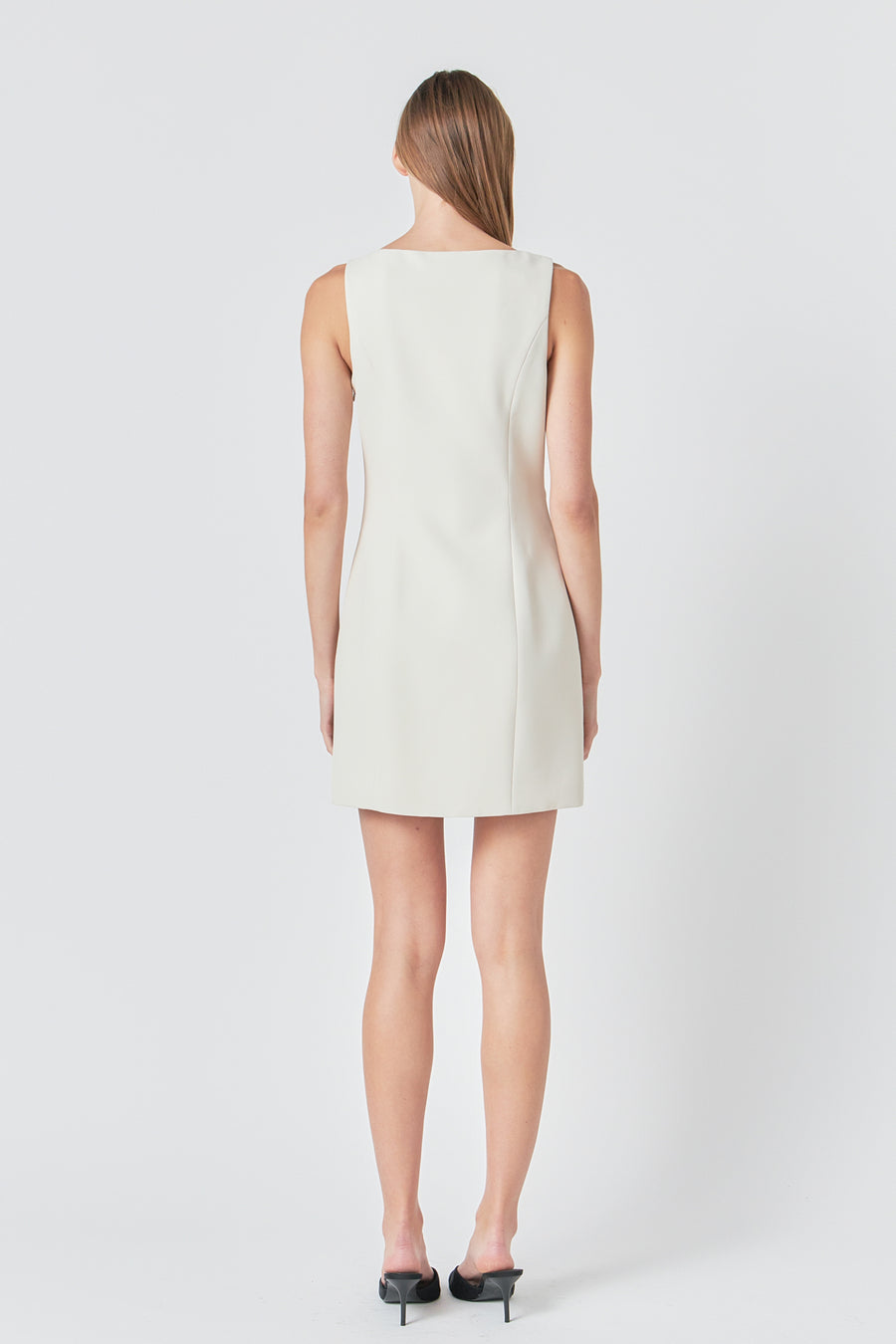 Premium Corsage Mini Dress – Endless Rose