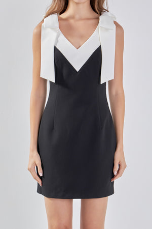 Color Block Mini Dress – Endless Rose