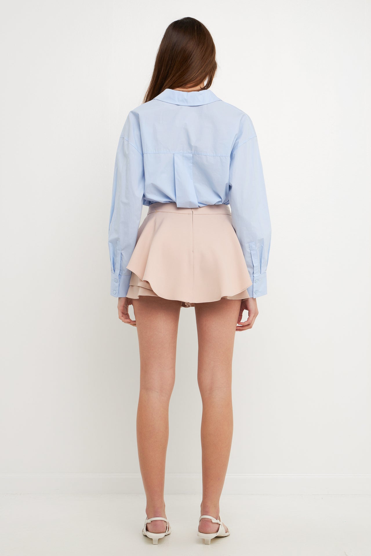 Ruffled Skort – Endless Rose